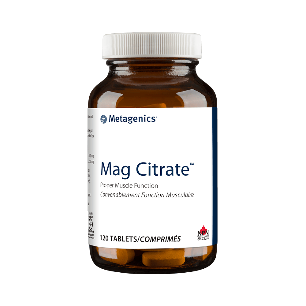 Metagenics Mag Citrate 120 Tablets