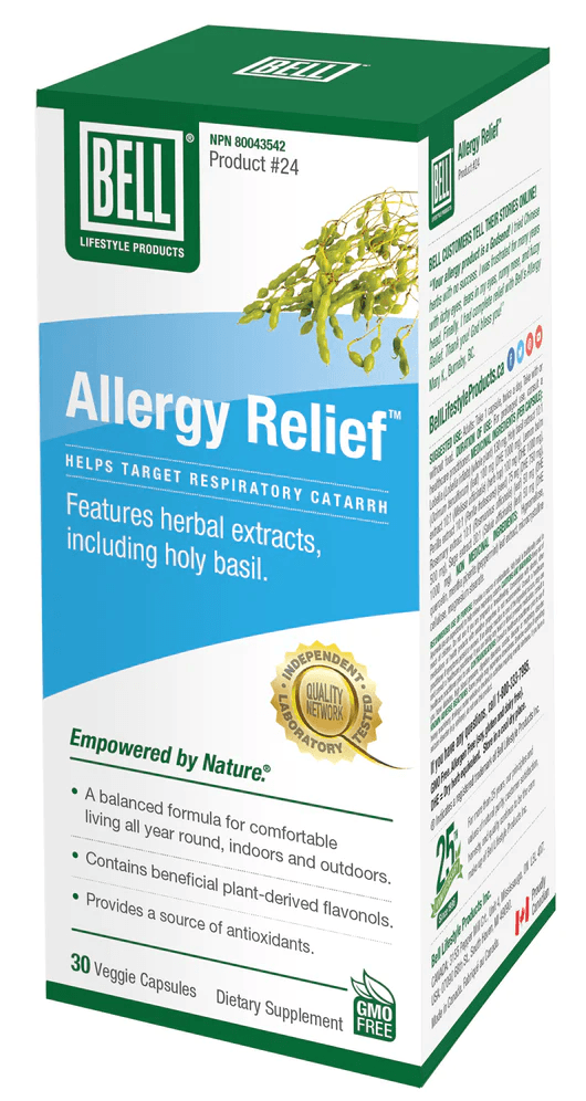 Bell Lifestyle Allergy Relief 30 Capsules