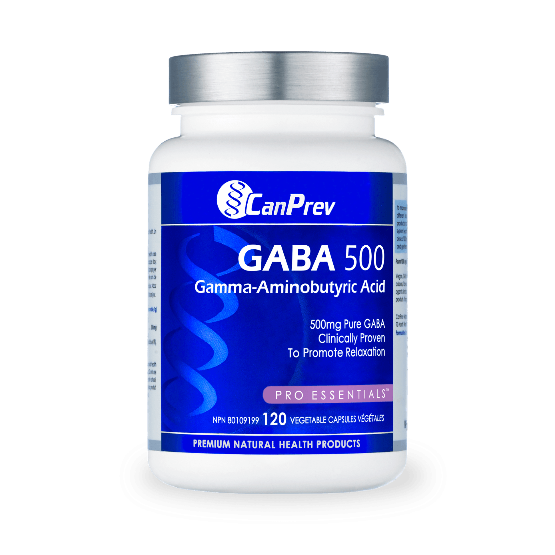 CanPrev GABA 500 120 Veg Capsules