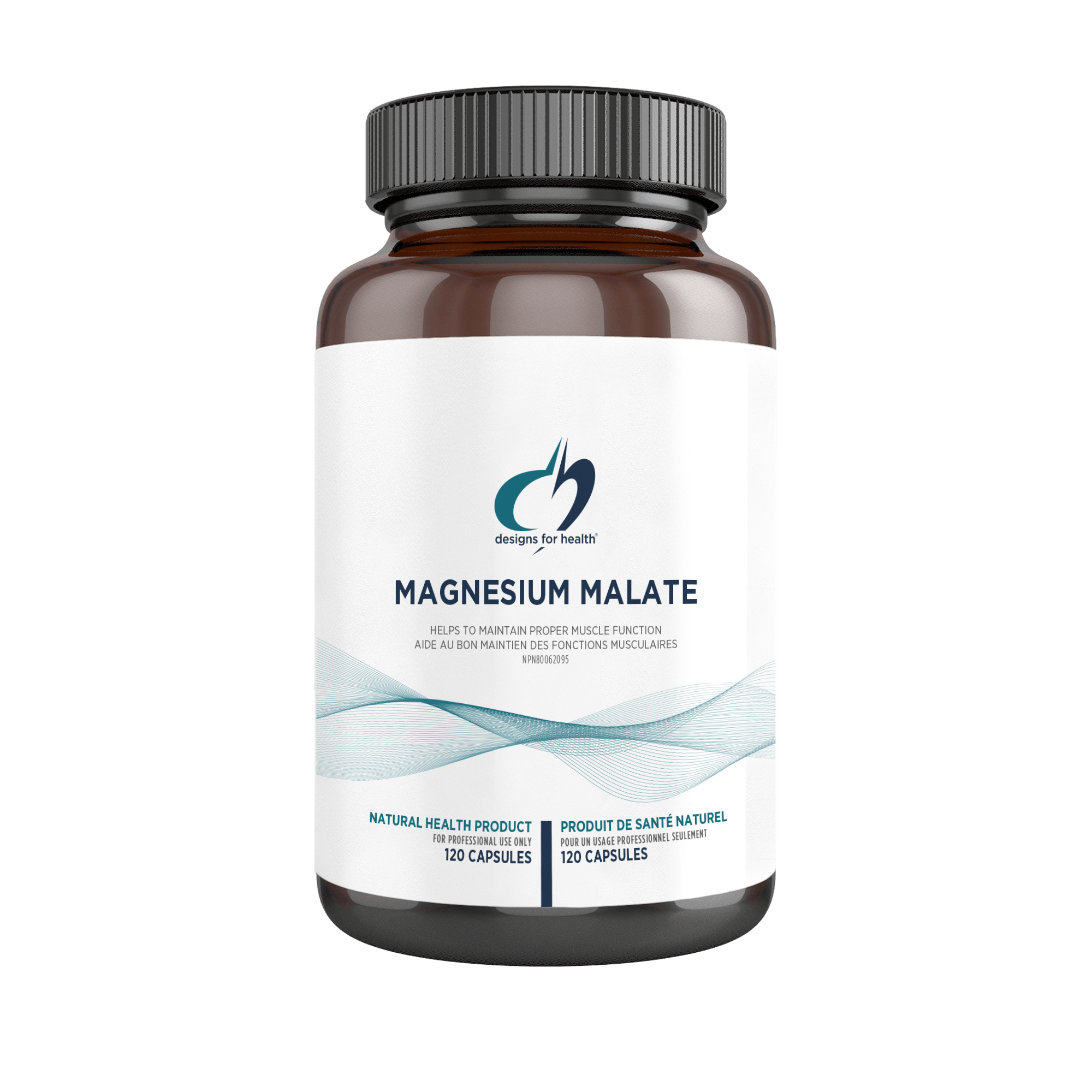 Designs for Health Magnesium Malate 120 Capsules
