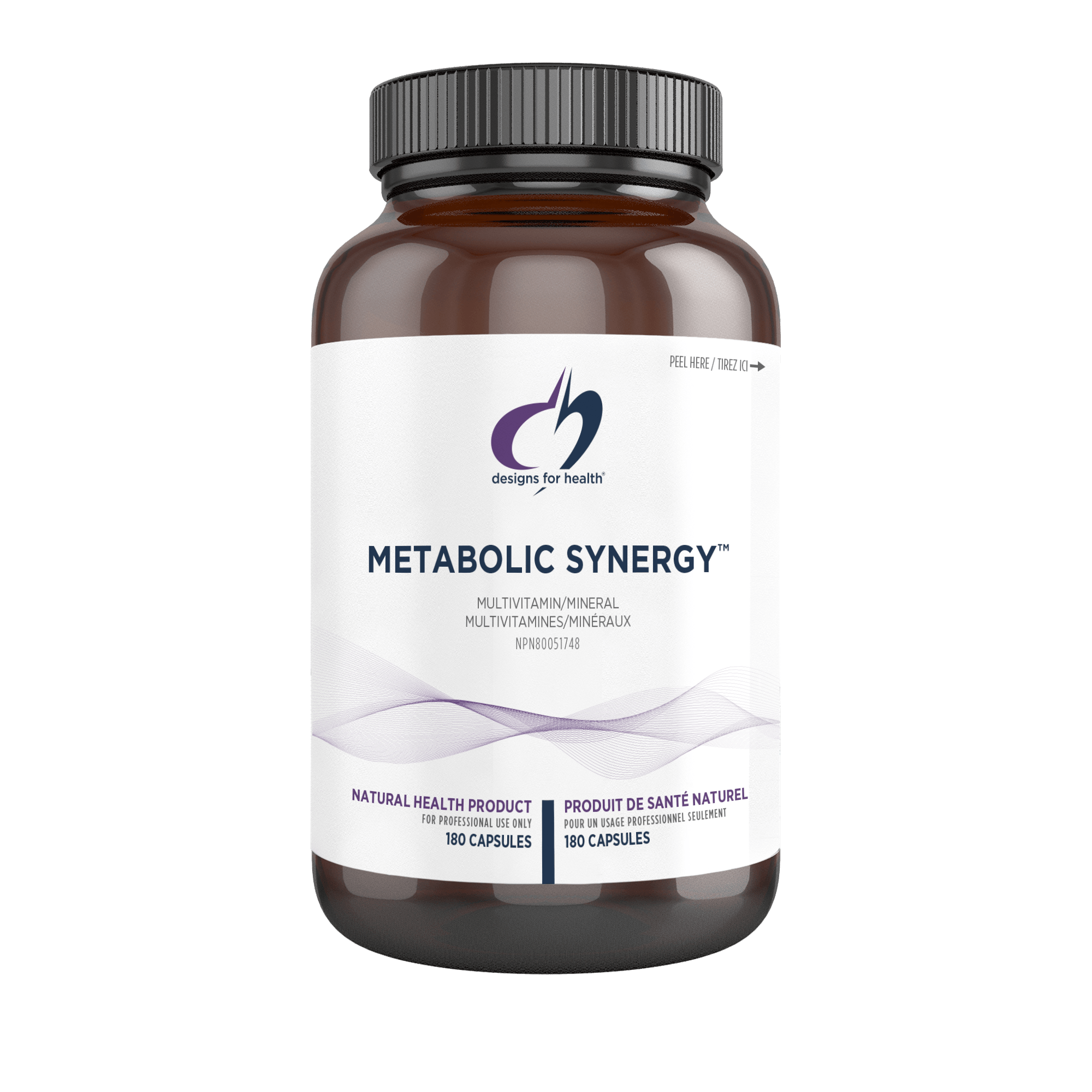 Designs for Health Metabolic Synergy 180 Capsules