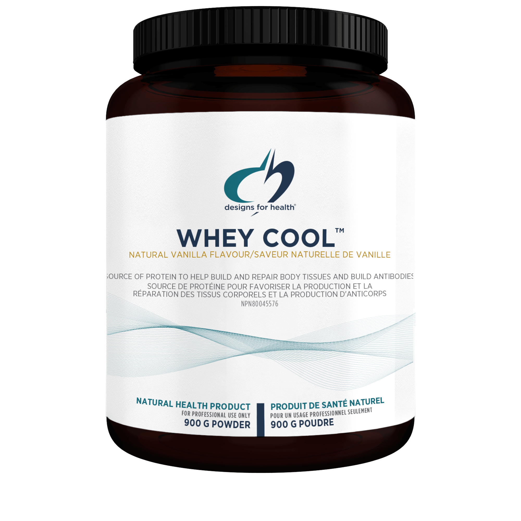 Designs for Health Whey Cool Vanilla 900g Powder