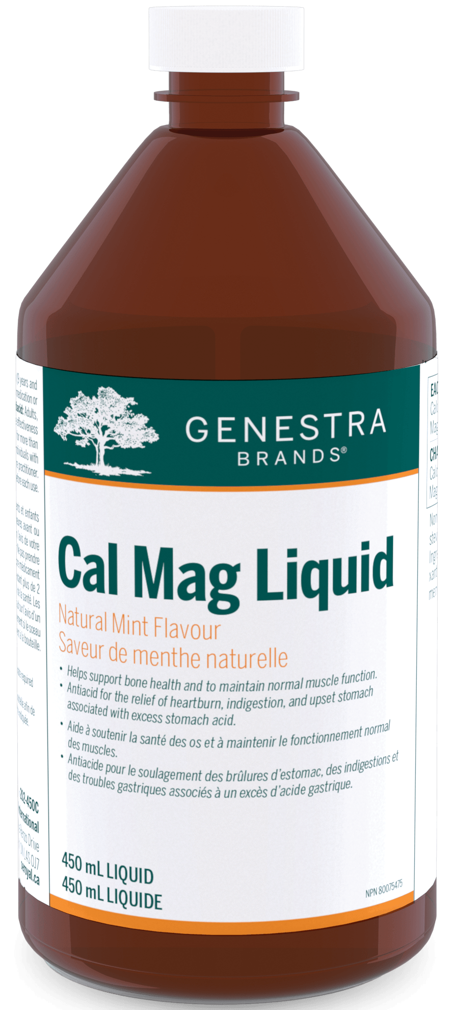 Genestra Cal Mag Liquid Mint 450mL