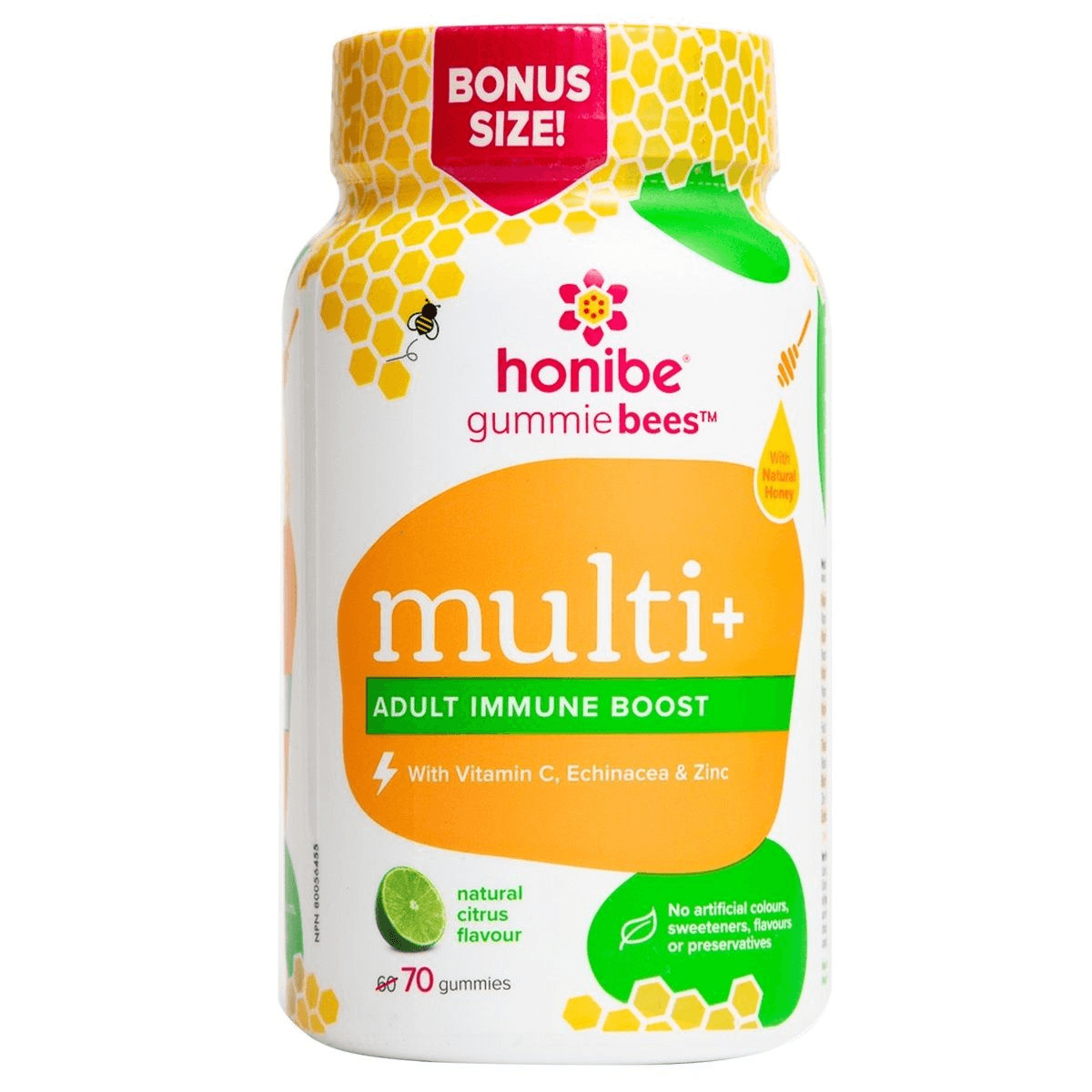 Honibe Adult Complete Immune Boost 70 Gummies
