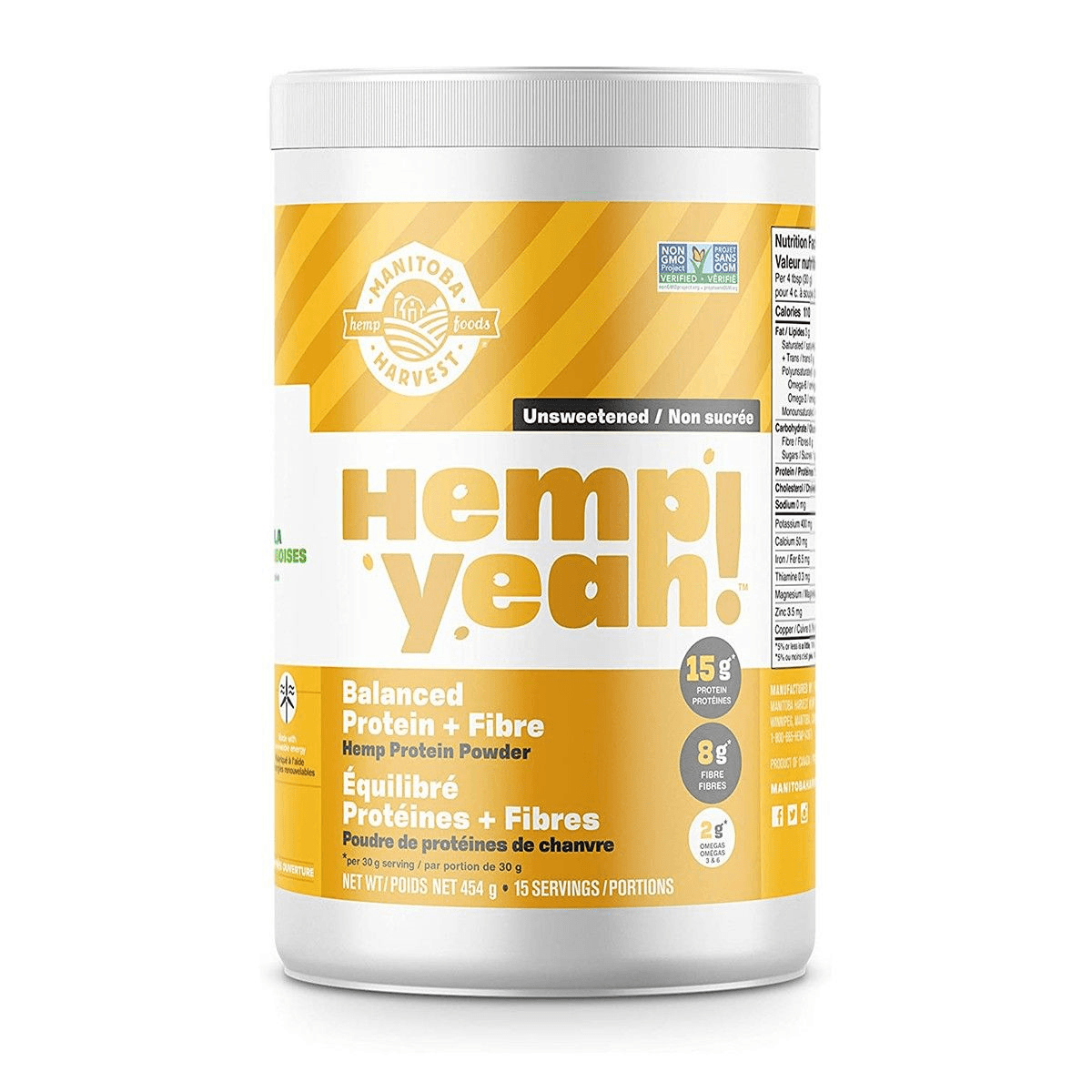 Manitoba Harvest Hemp Yeah! Balanced Protein + Fibre 454g