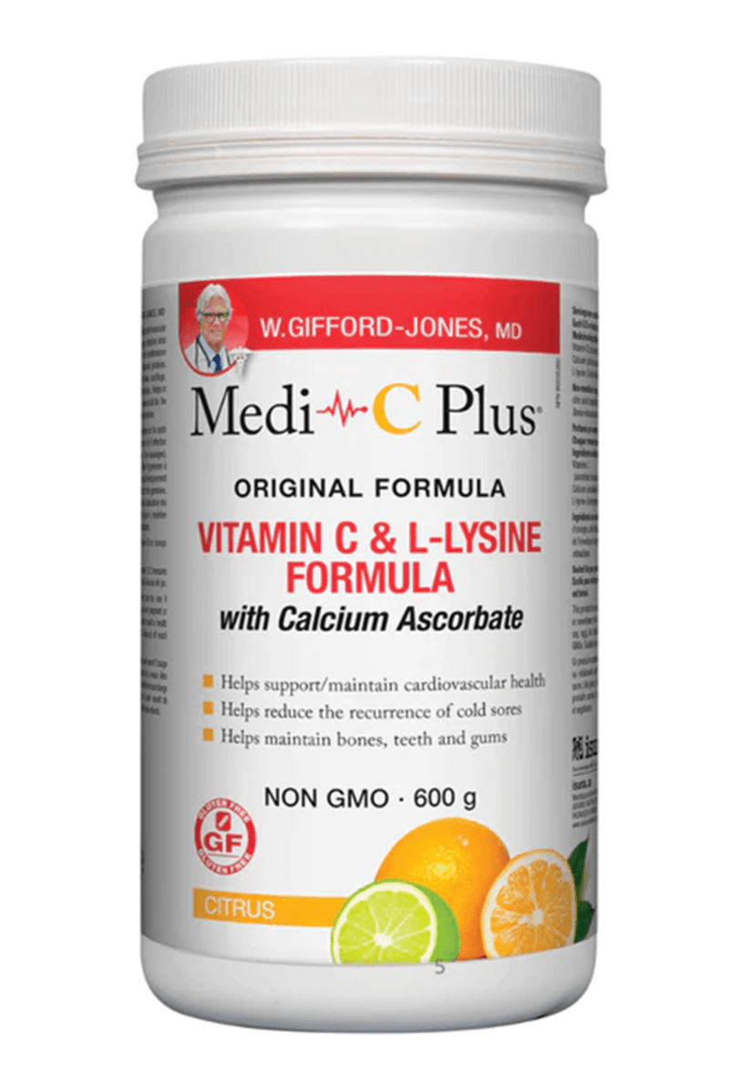 Medi-C Plus Citrus with Calcium Pwd 600g