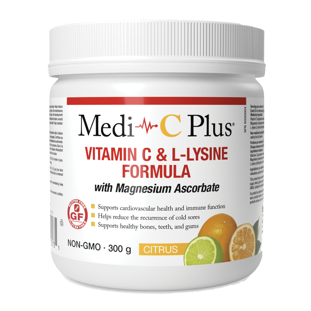 Medi-C Plus Citrus with Magnesium Powder 300g