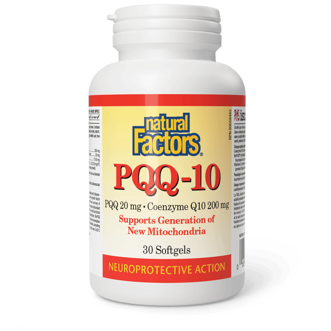 Natural Factors PQQ-10 30 Softgels