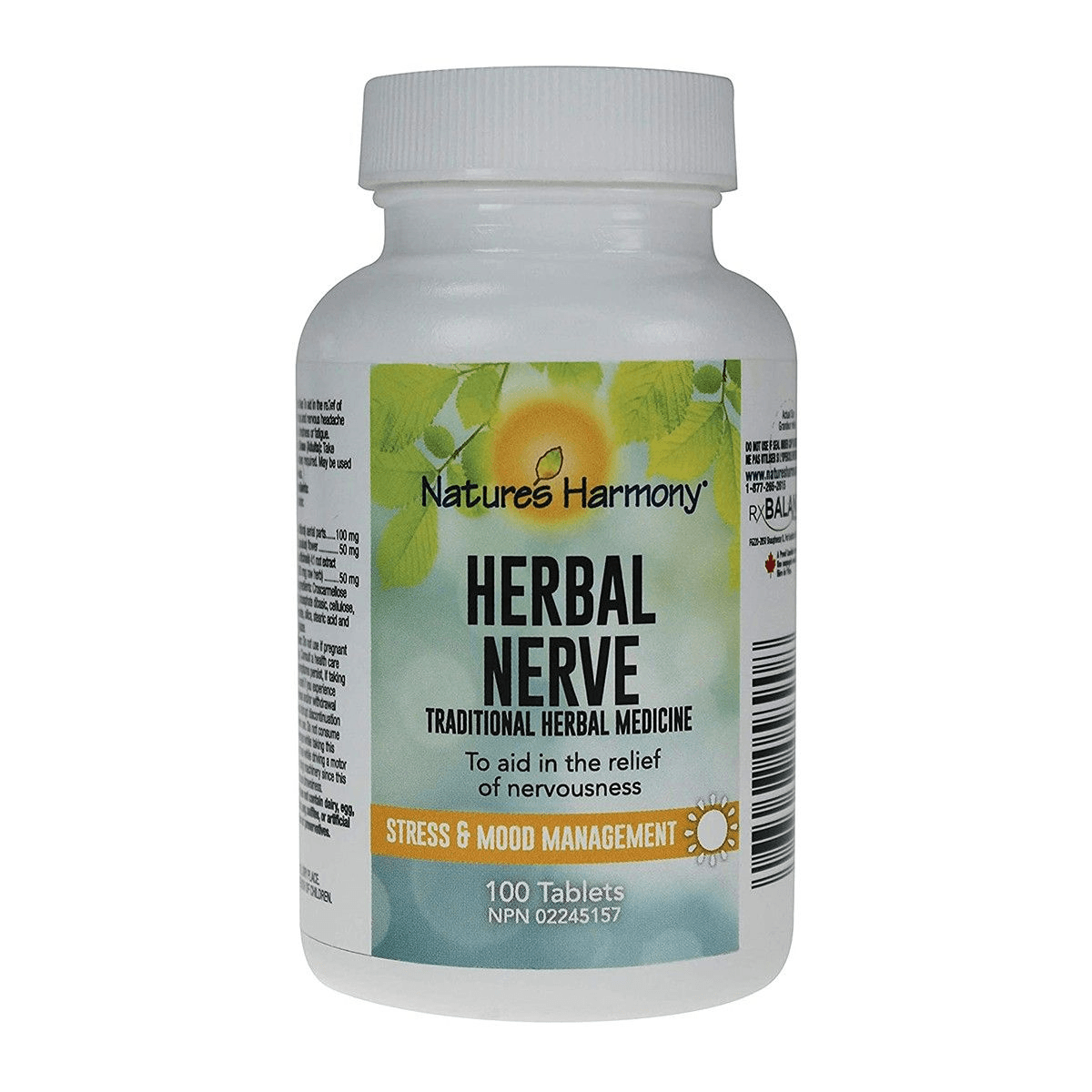 Nature's Harmony Herbal Nerve 100 Tablets