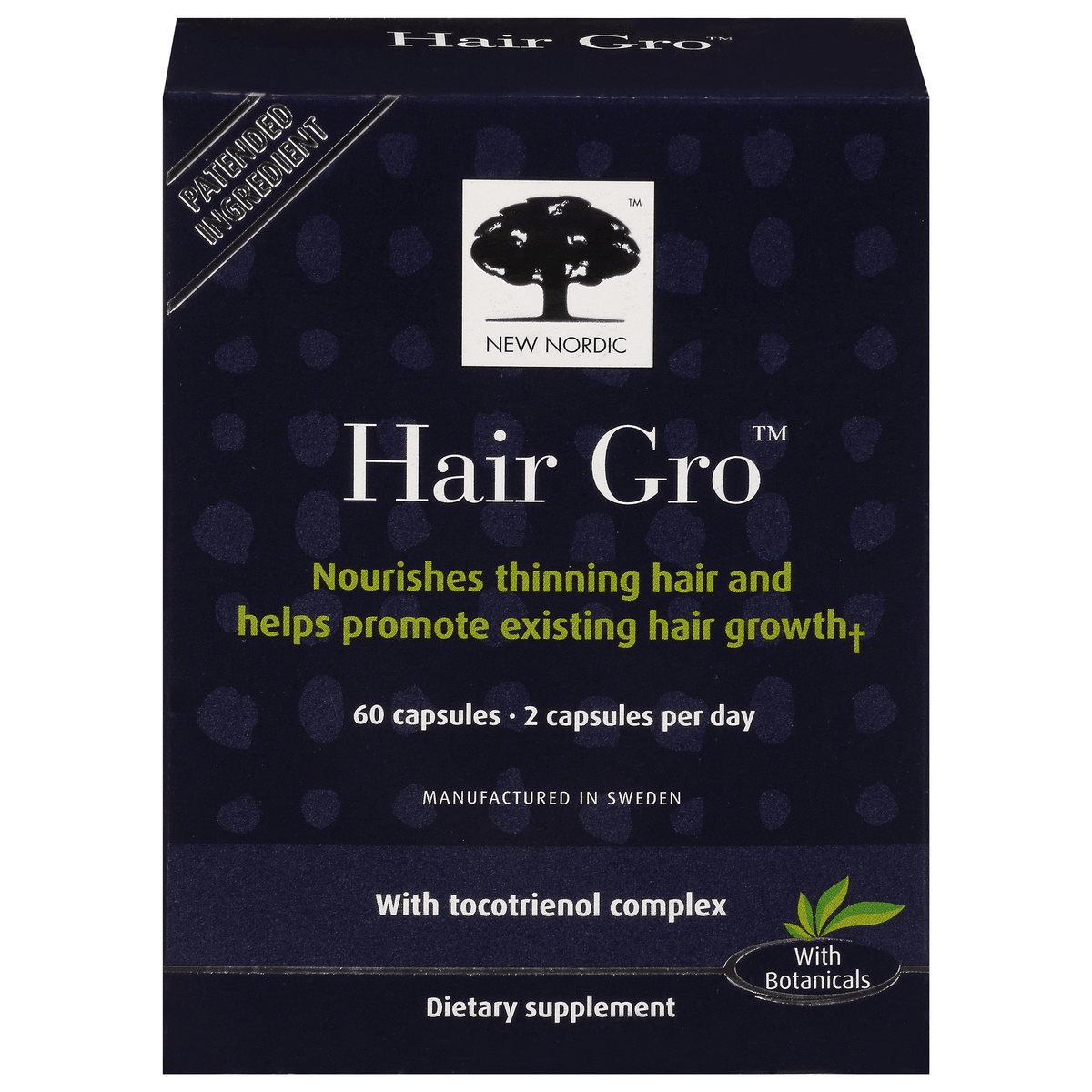 New Nordic Hair Gro 60 Tablets