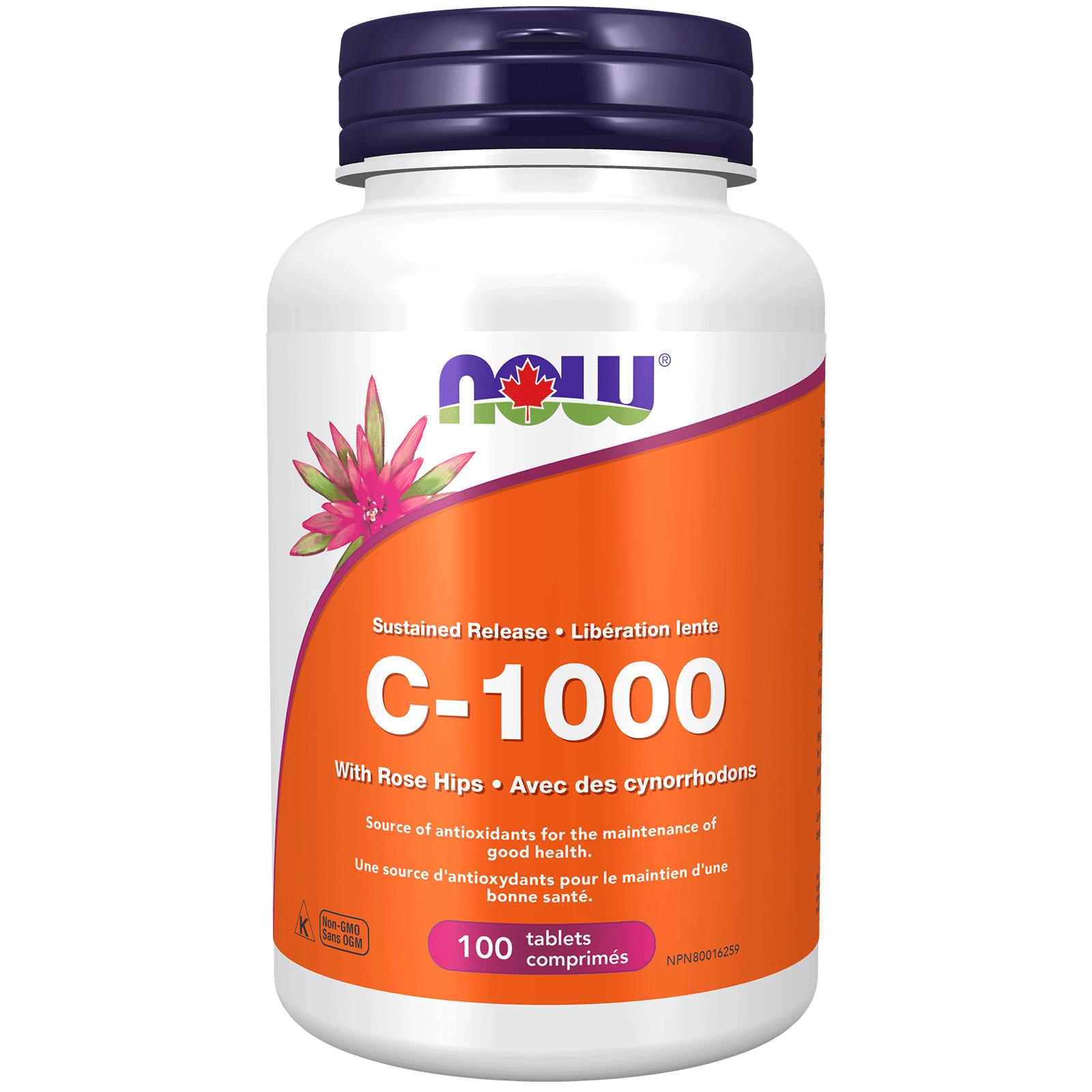 NOW C-1,000 Sustained Release 100 Tablets