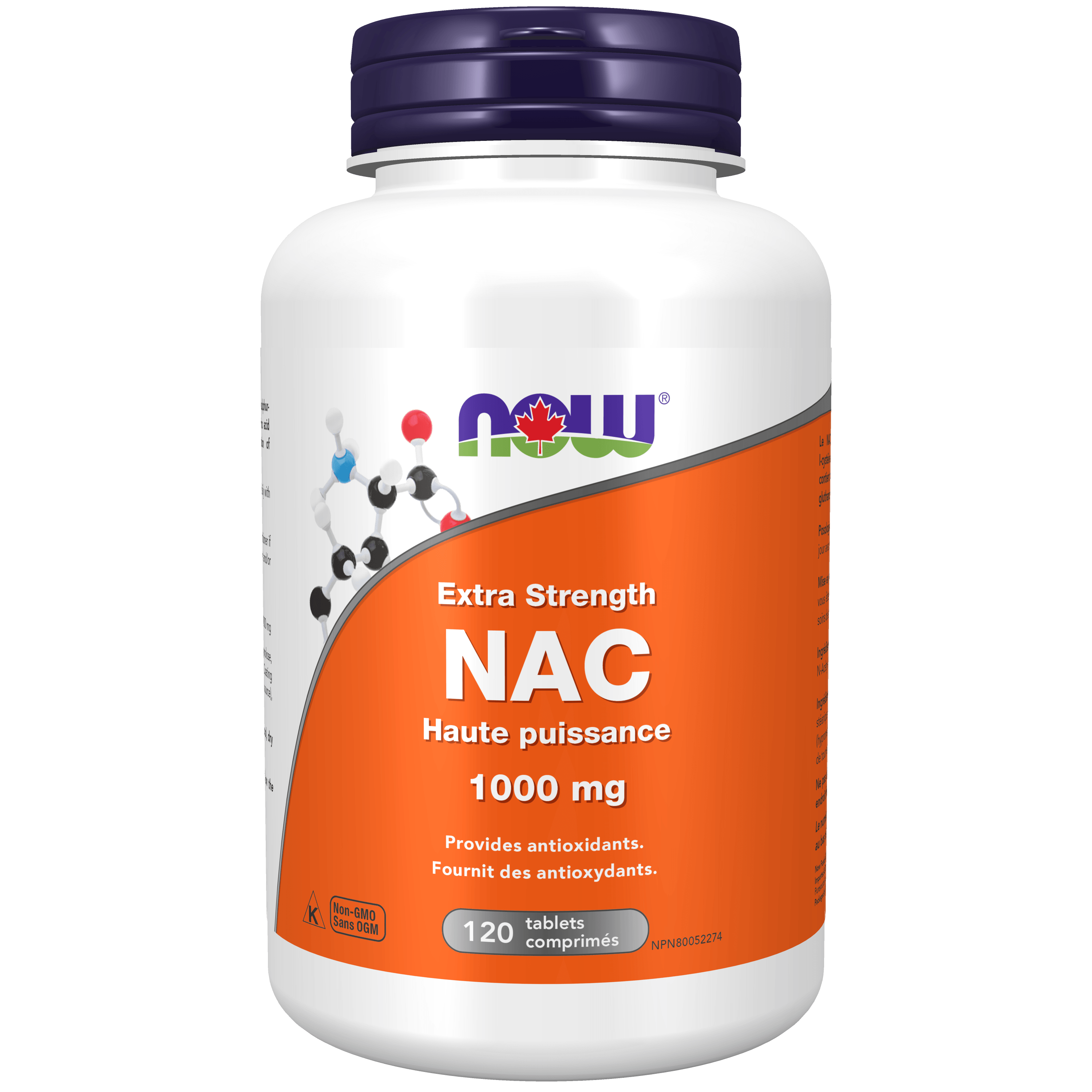NOW NAC 1000mg Extra Strength 120 Tablets