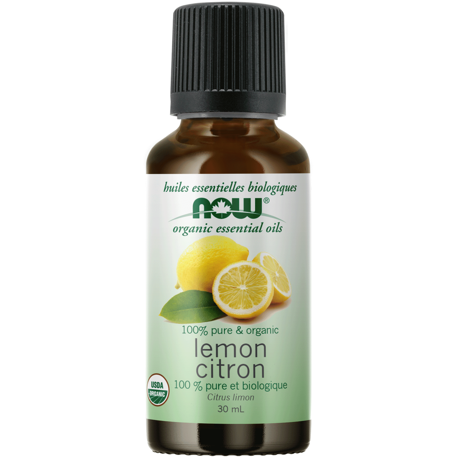 NOW Organic Lemon Oil 30mL