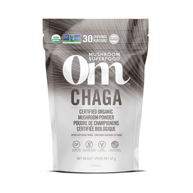 OM Mushroom Chaga Mushroom Superfood Powder 60g