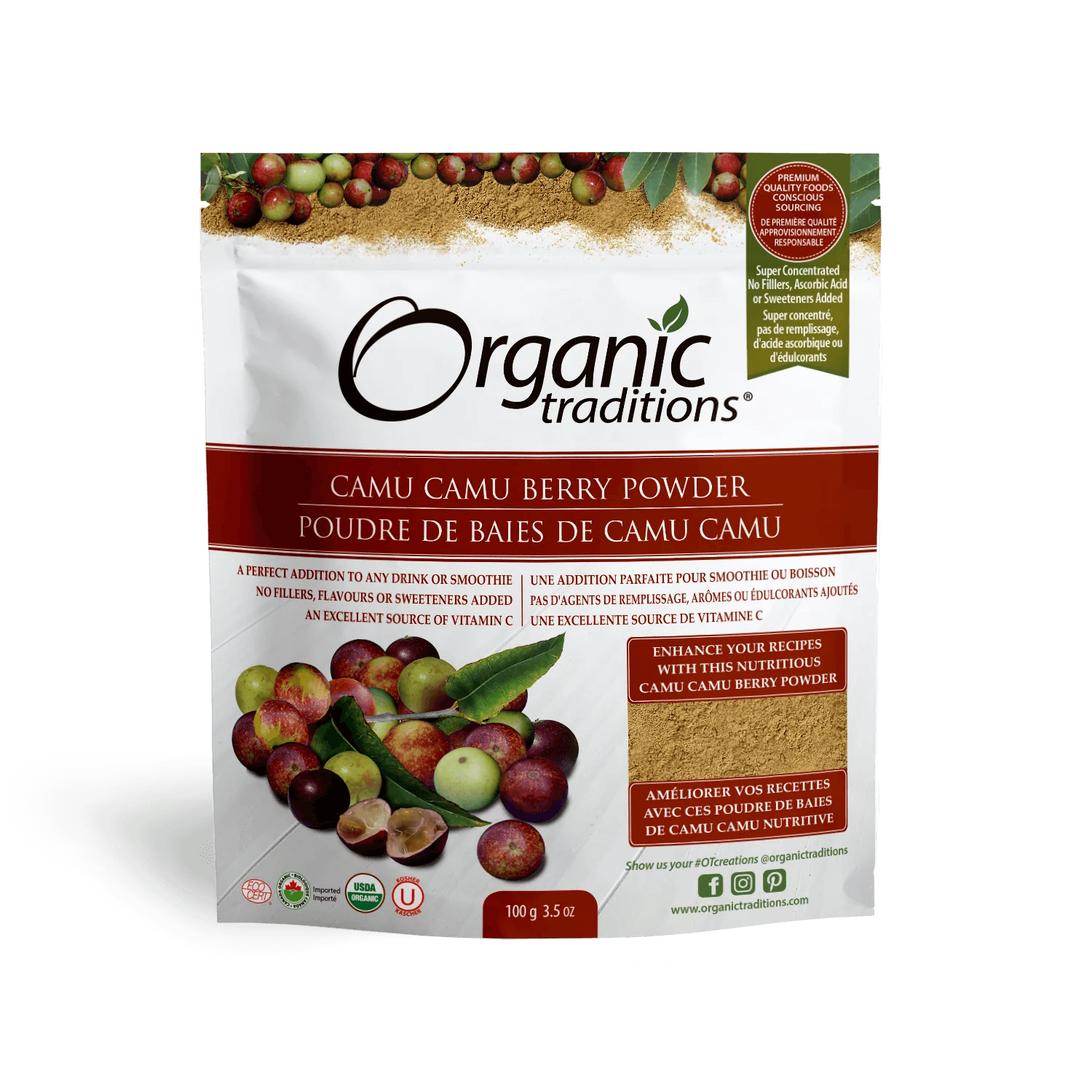 Organic Traditions Camu Camu Berry Powder 100g