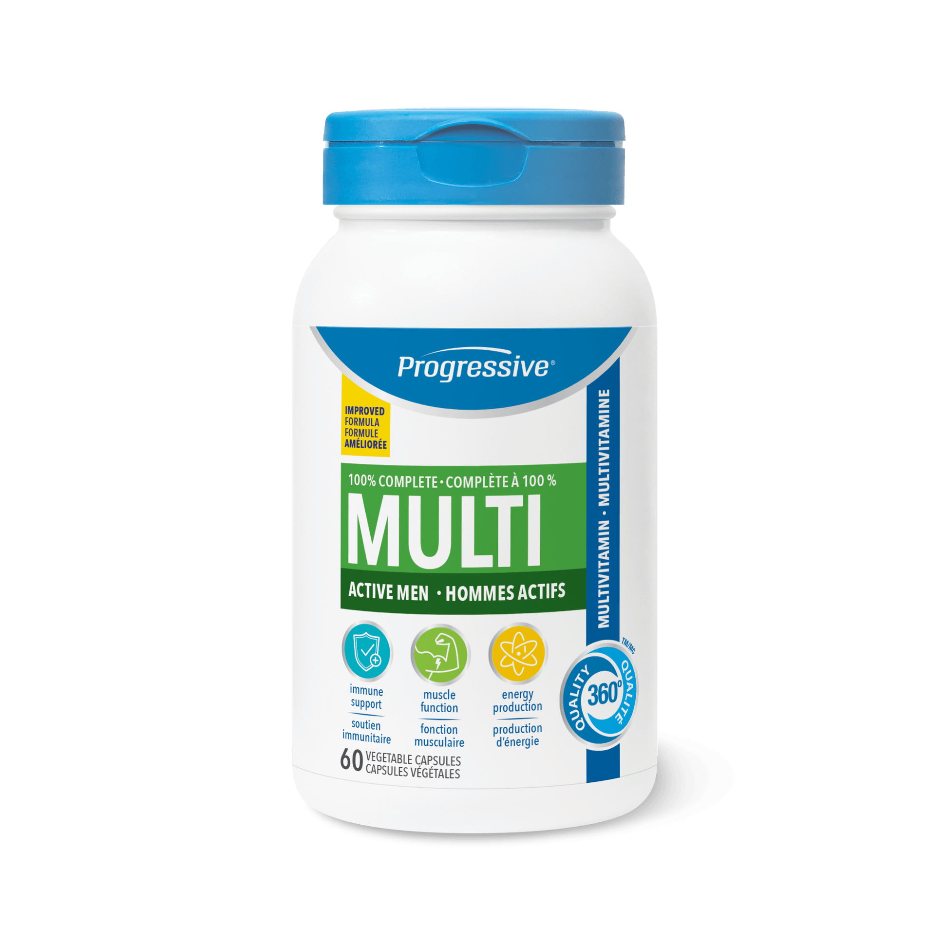 Progressive Multi For Active Men 60 Capsules