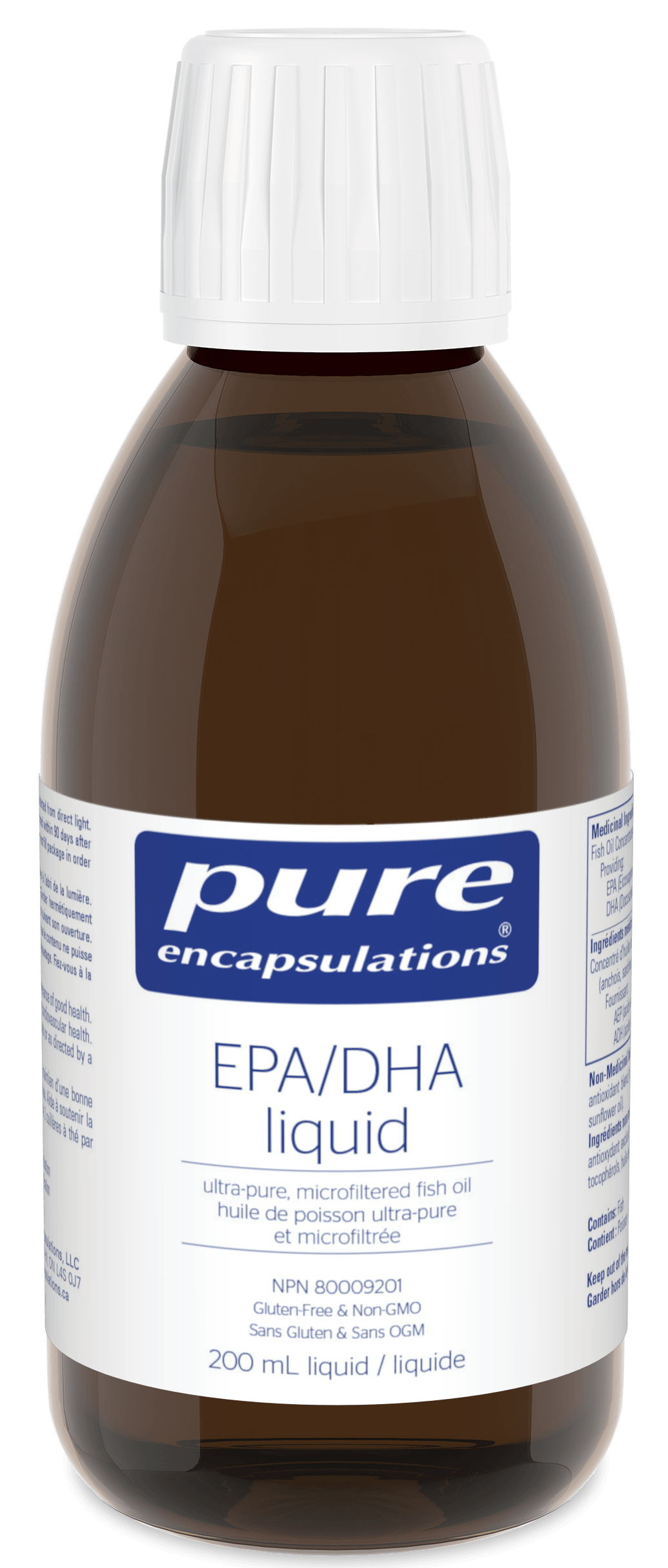 Pure Encapsulations EPA/DHA liquid 200mL
