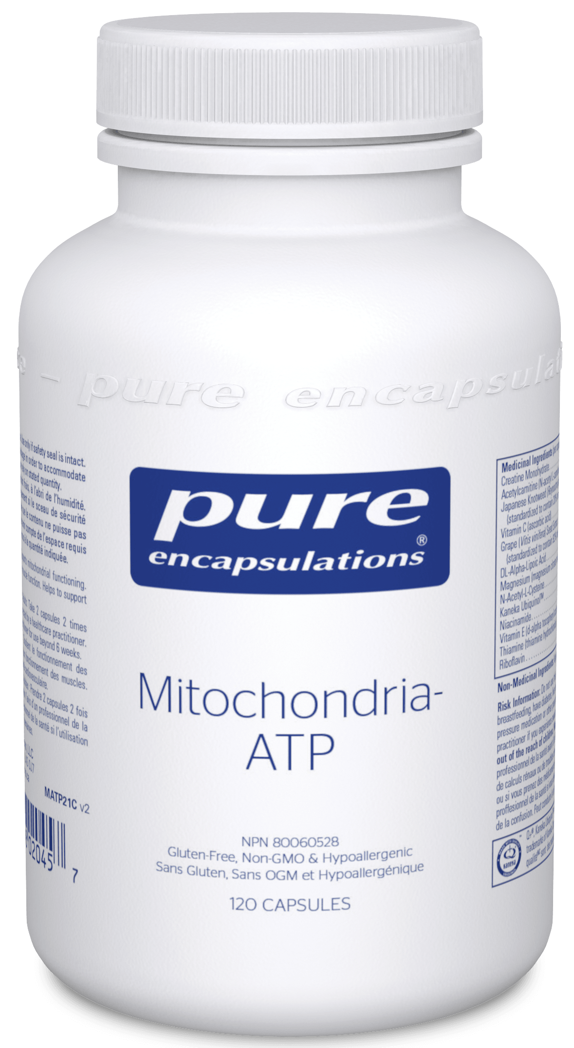 Pure Encapsulations Mitochondria-ATP 120 Capsules