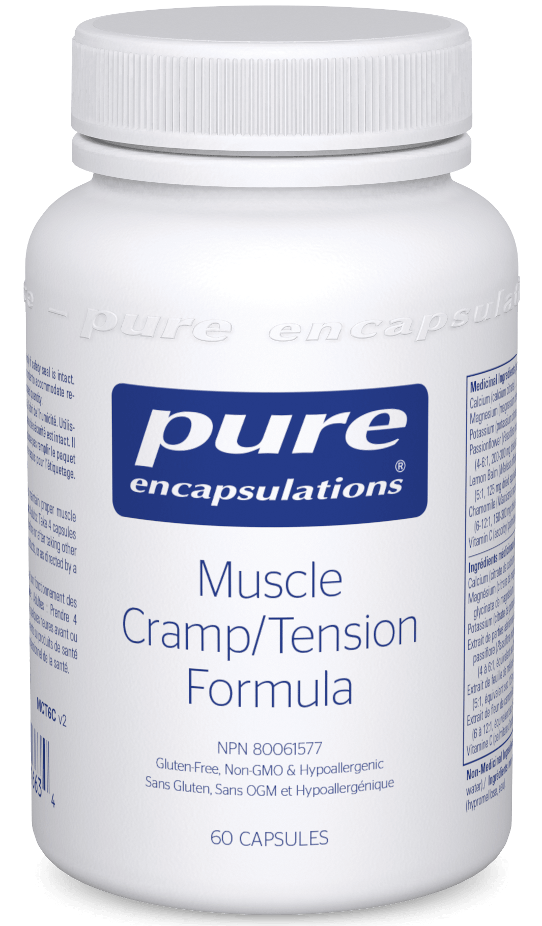 Pure Encapsulations Muscle Cramp/Tension Formula 60 Capsules