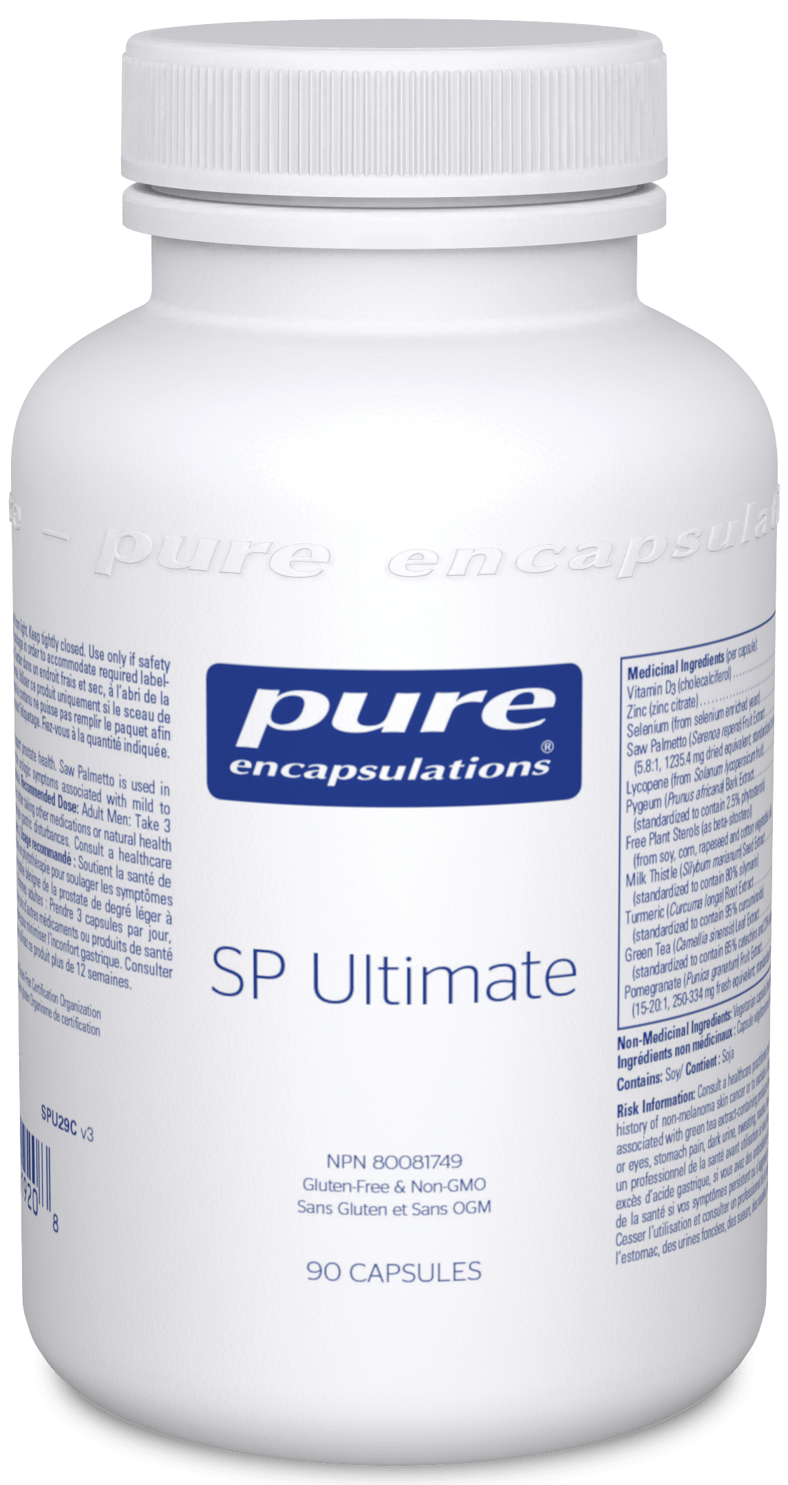 Pure Encapsulations SP Ultimate 90 Capsules