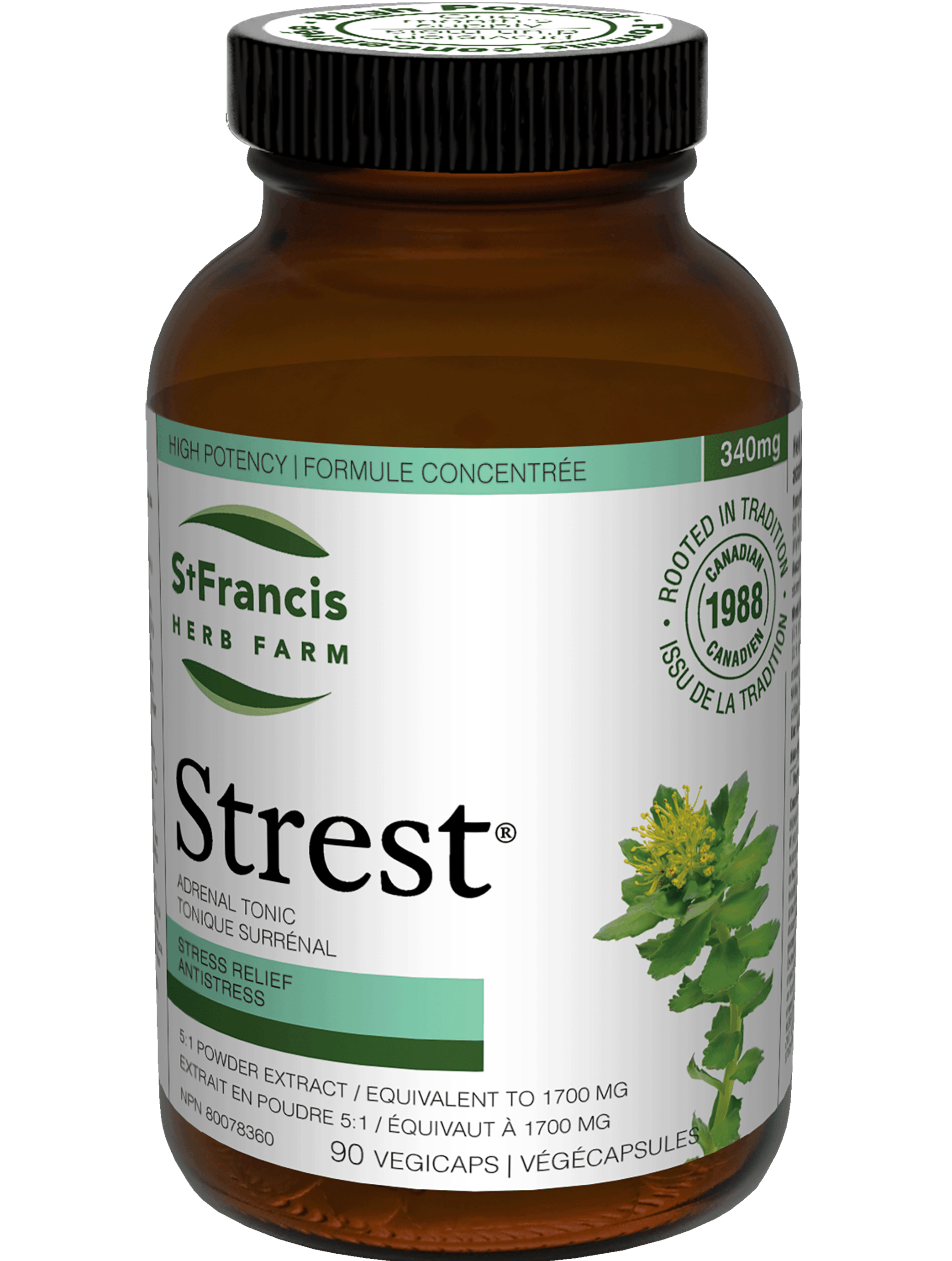St. Francis Strest 5:1 Extract 90 Capsules