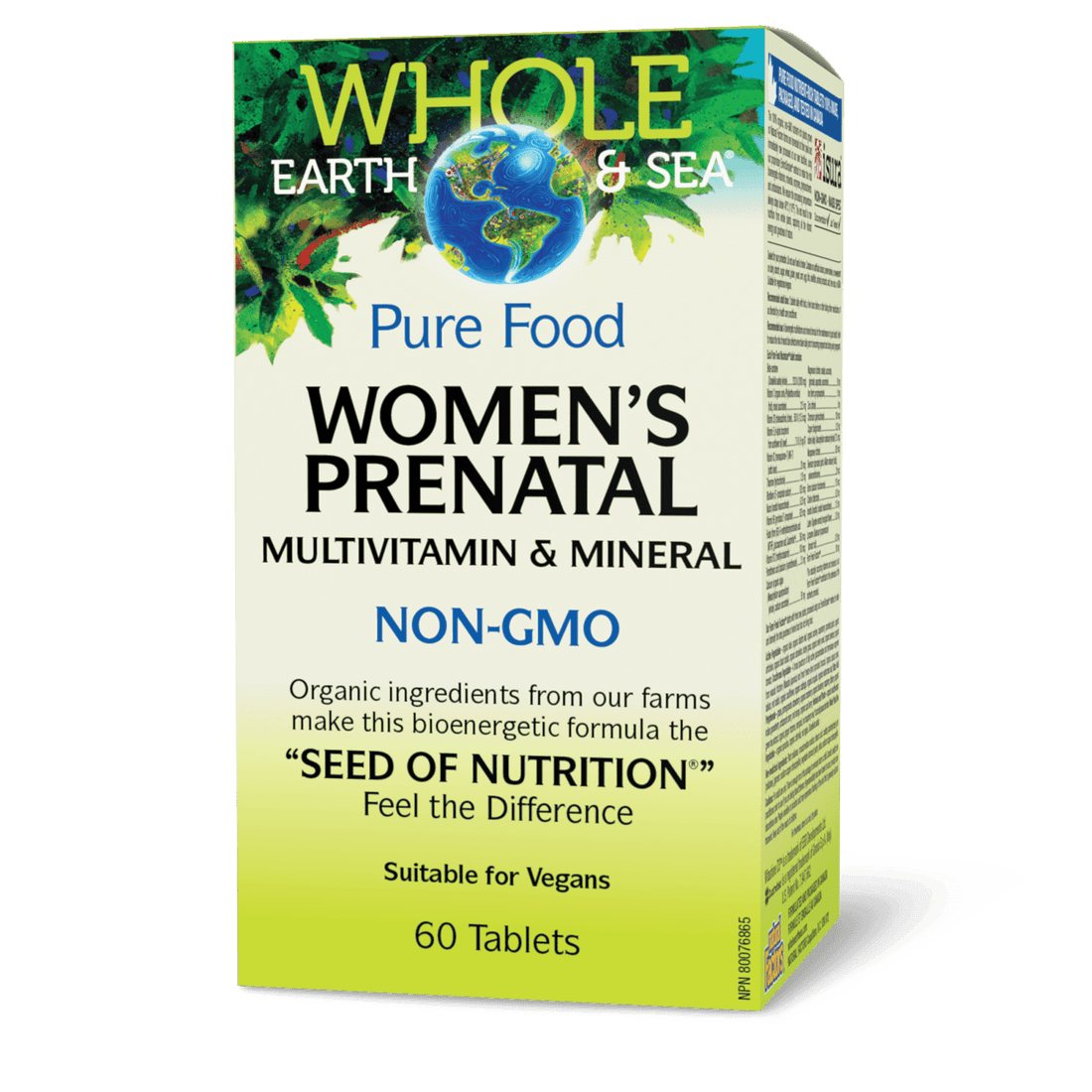 Whole Earth & Sea Women’s Prenatal Multivitamin & Mineral 60 Tablets